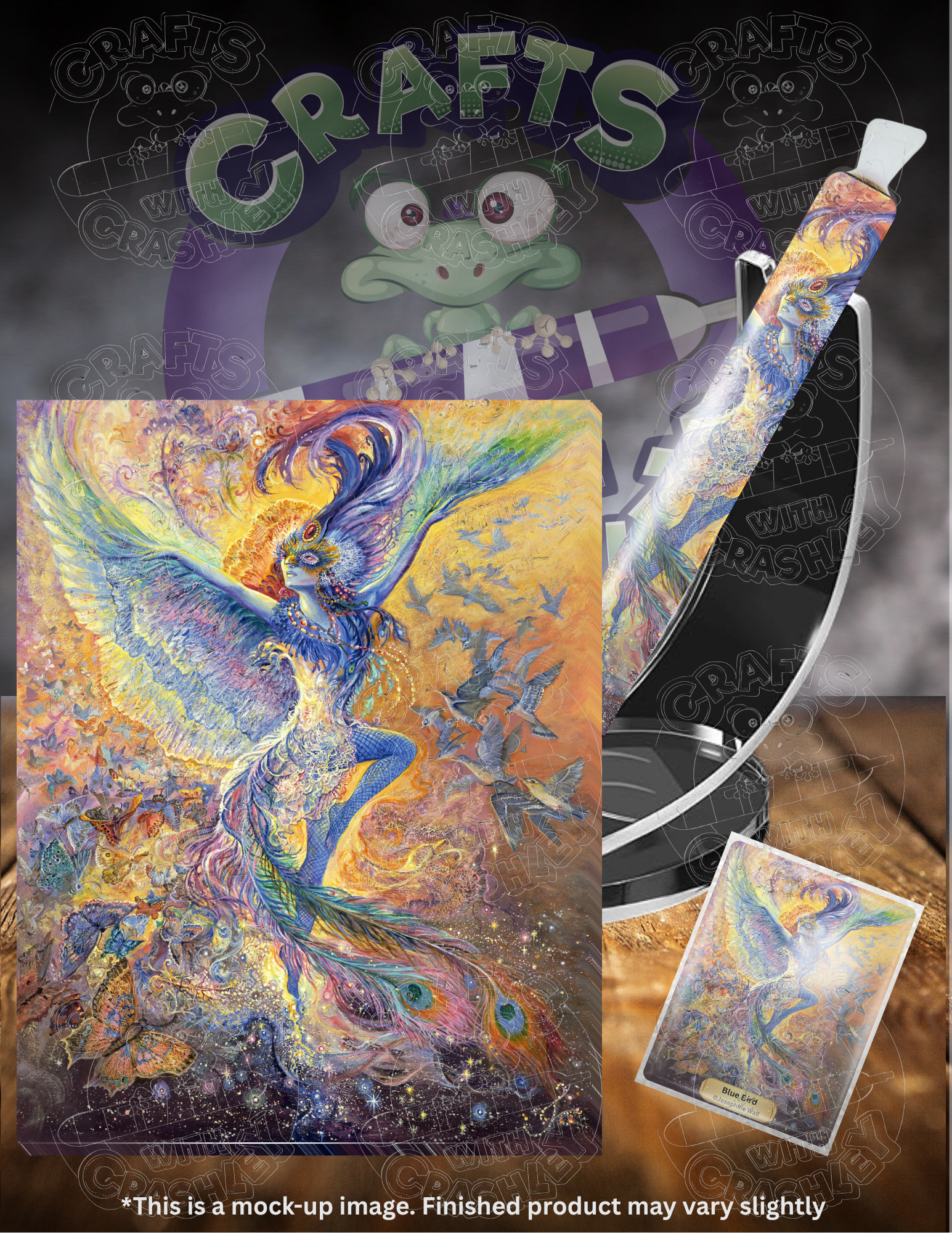Product Bundle "Blue Bird" by ©Josephine Wall – Crafts With Crashley