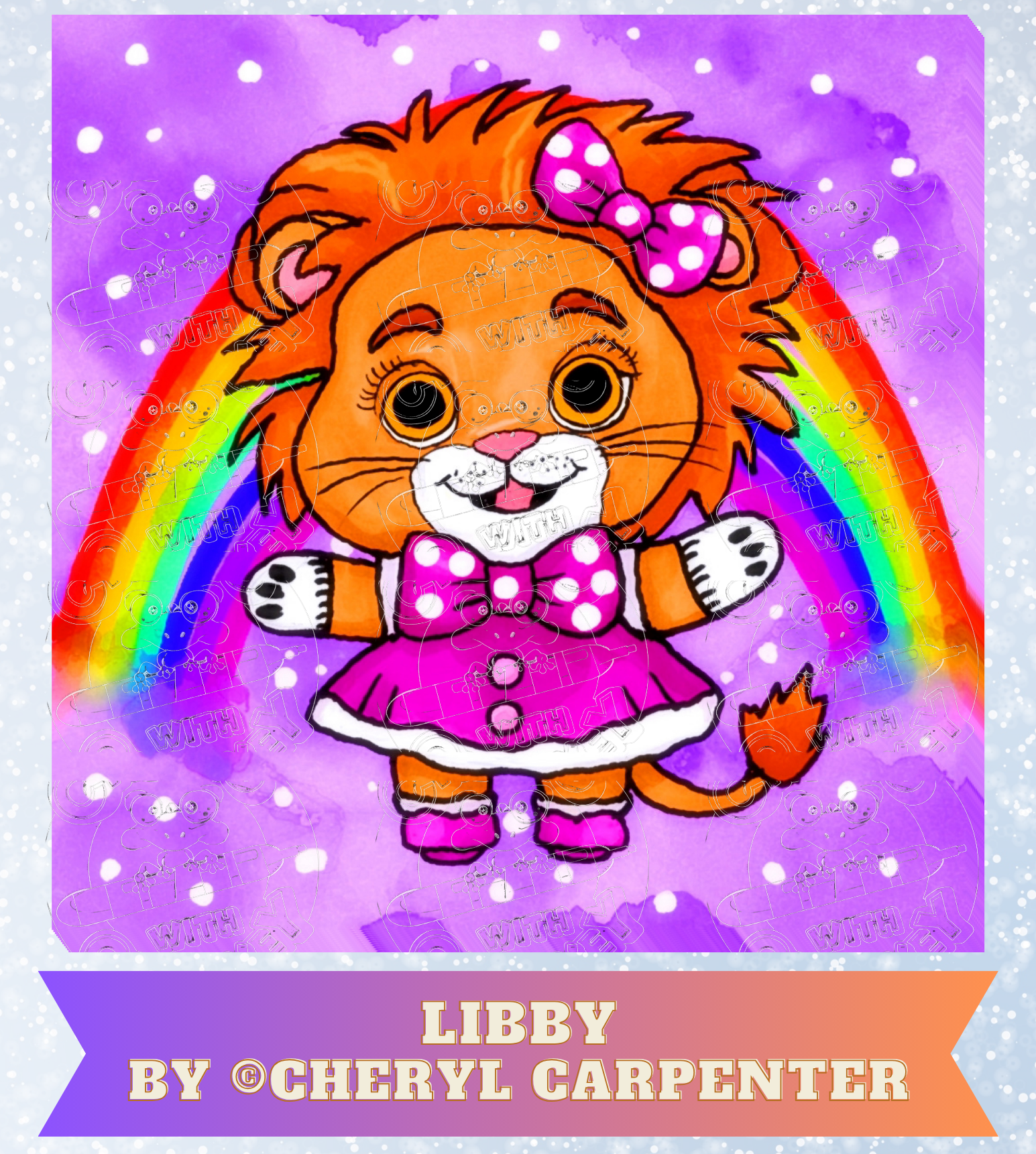 "Libby" by ©Cheryl Carpenter Premium Decorative Release Papers for Dia ...