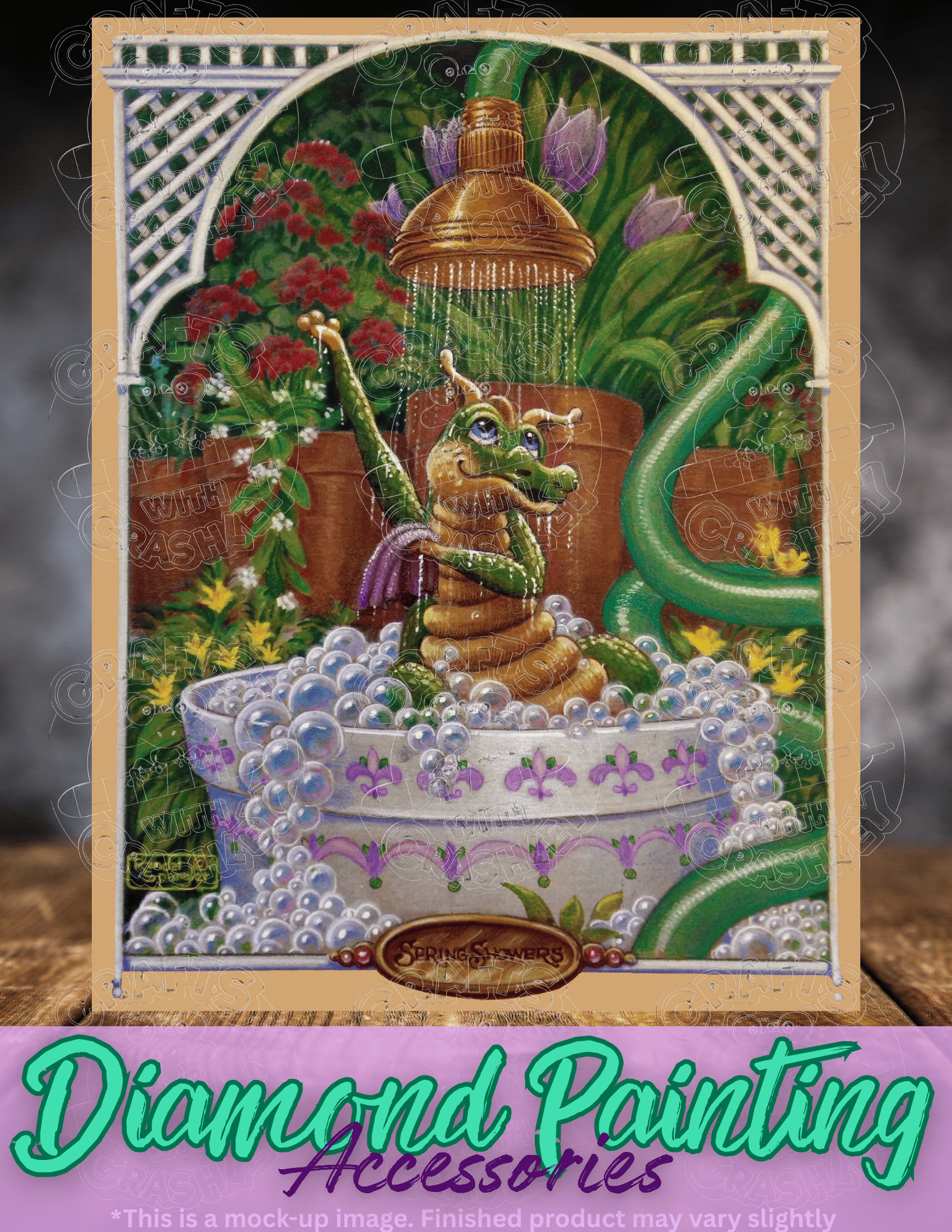 "Spring Shower" by ©Randal Spangler Premium Accessories for Diamond Pa ...