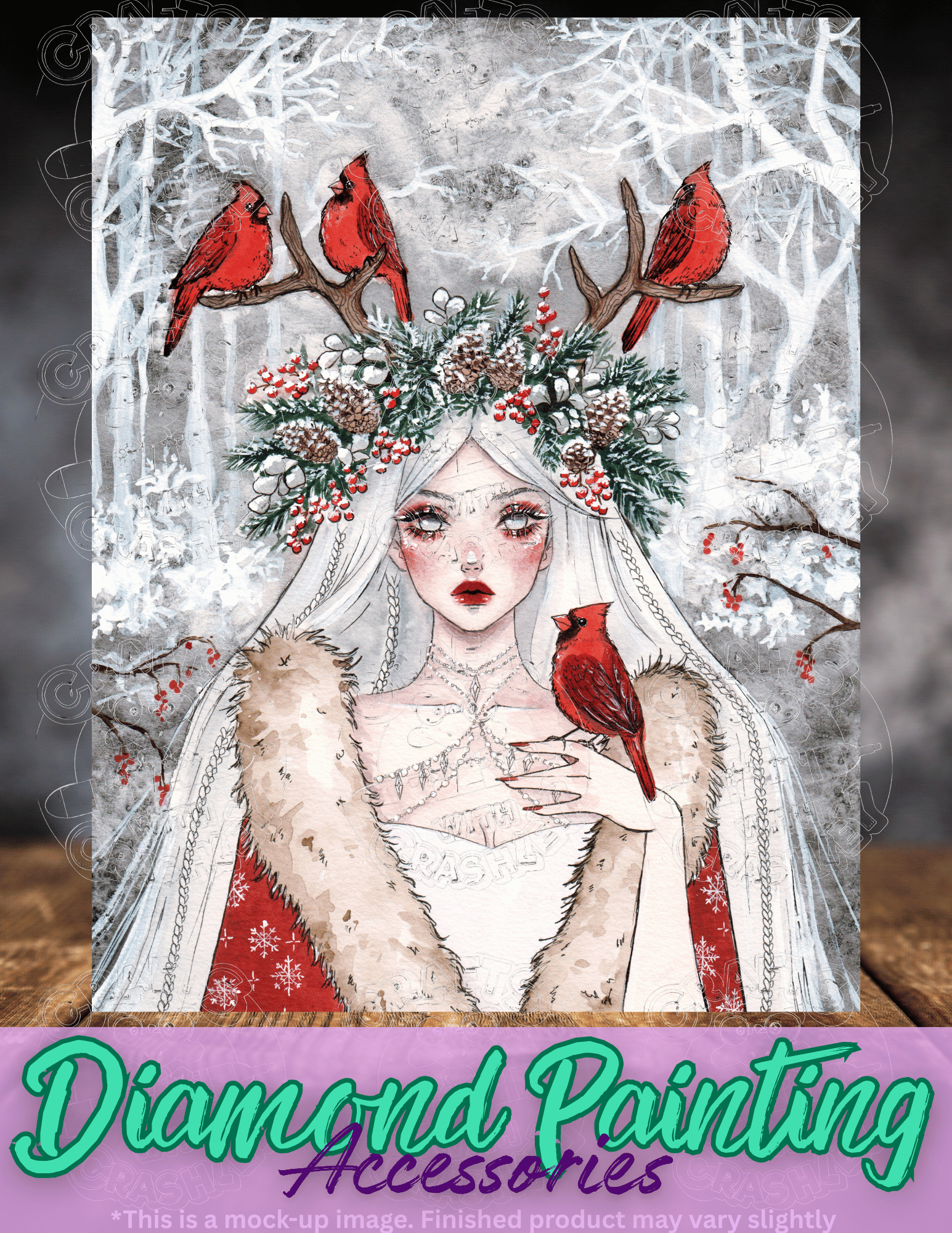 "Winter Solstice" by ©Aria Illustration Premium Accessories for Diamon ...