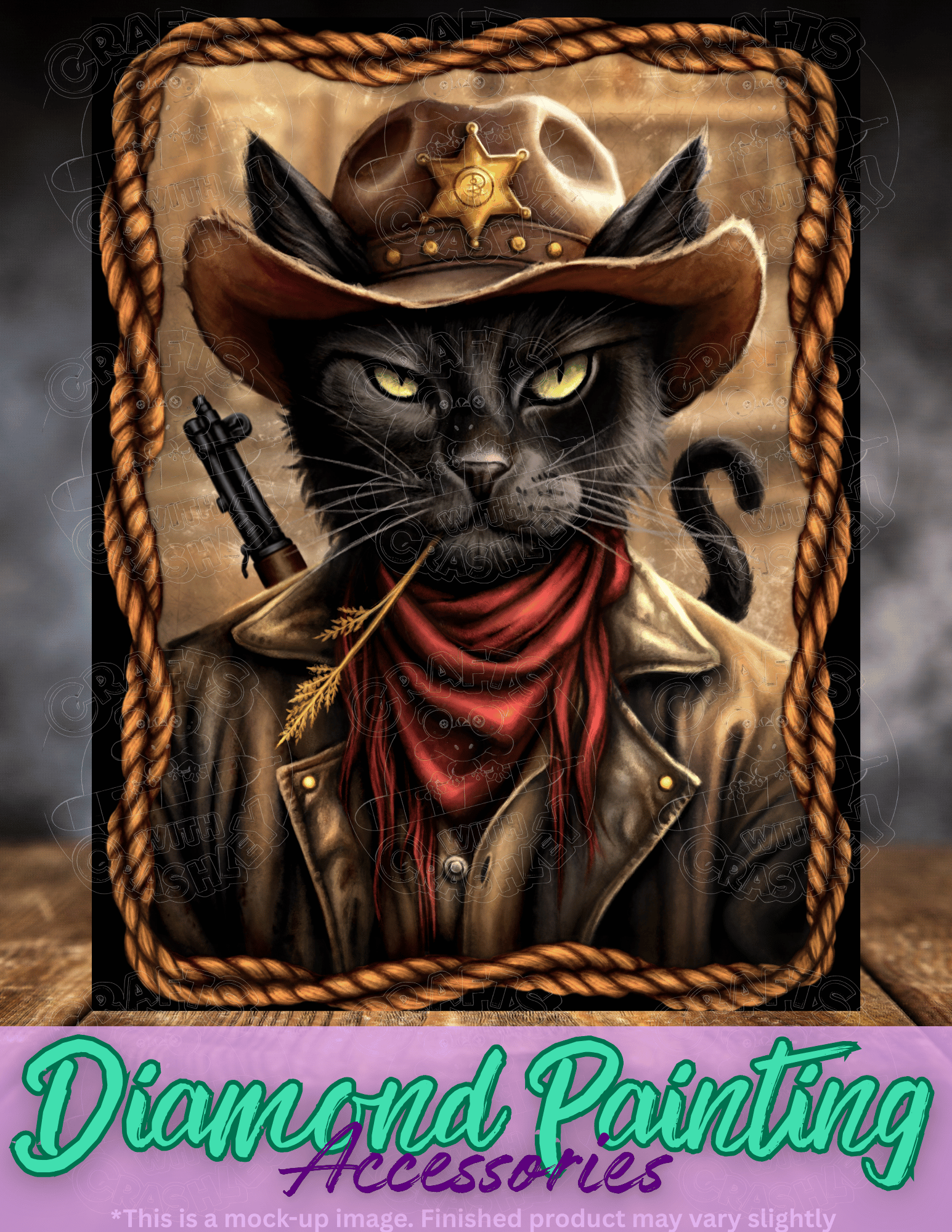 "Billy the Cat" by ©Sarah Richter Premium Accessories for Diamond Pain ...