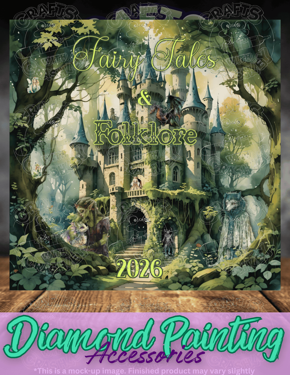 "Fairy Tales & Folklore 2026" Premium Accessories for Diamond Painting ...