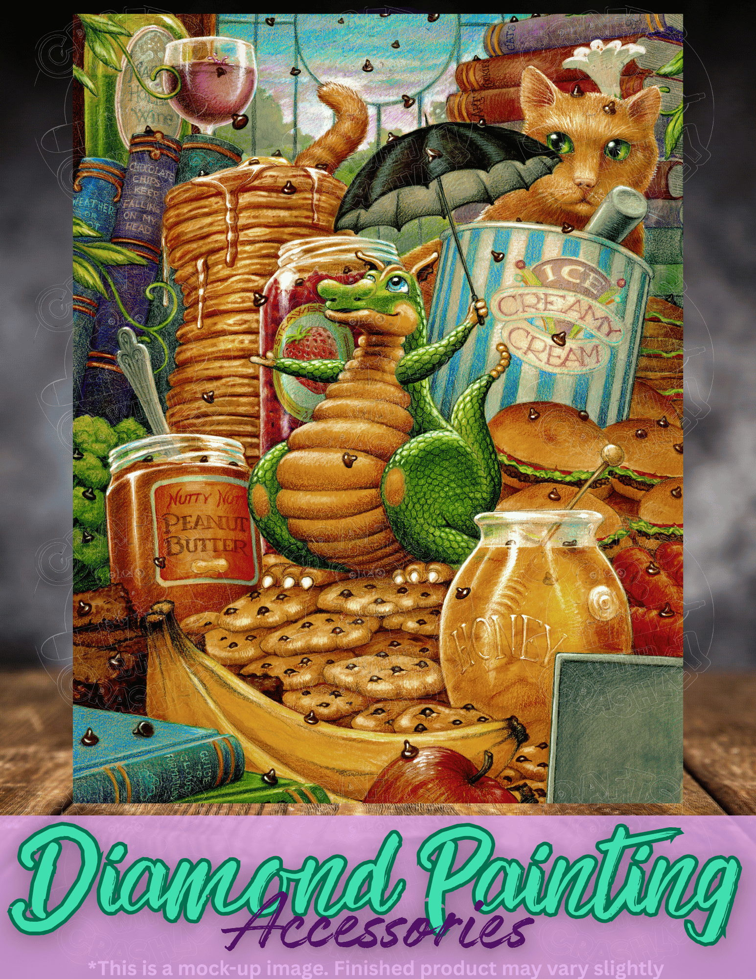 "Everything's Better with Chocolate Chips" by ©Randal Spangler Premium ...