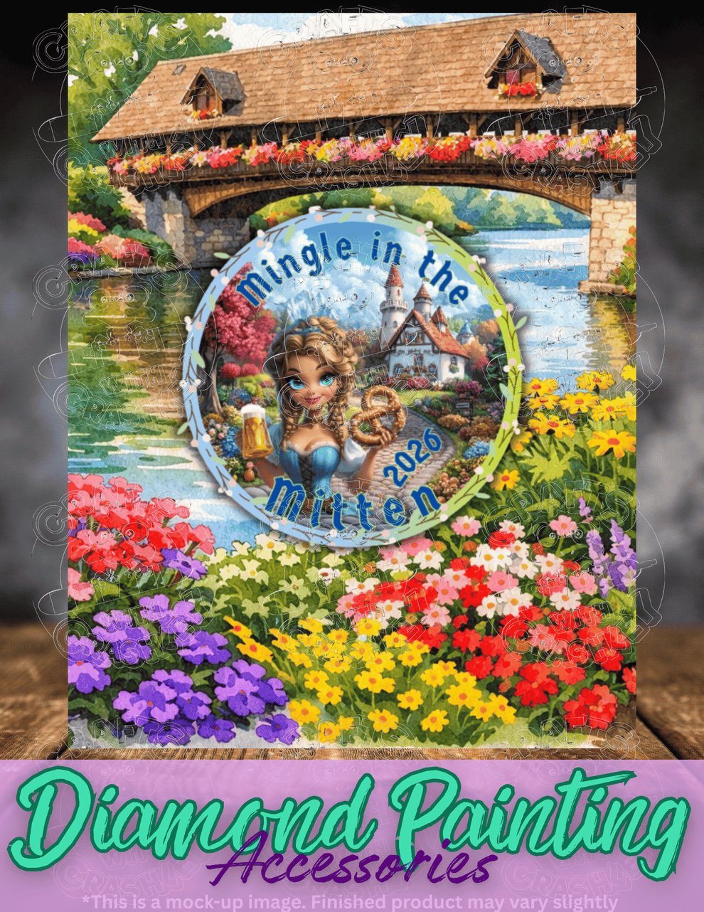 "Mingle in the Mitten 2026" Premium Accessories for Diamond Painting ...