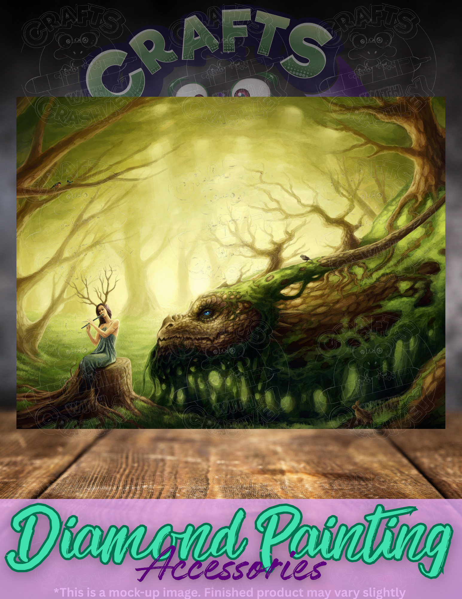 "Forgotten Fairytales" by ©JoJoes Art Premium Accessories for Diamond ...