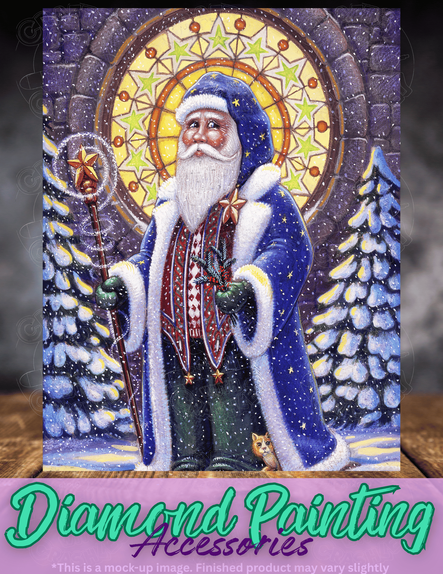 "Santa" by ©Randal Spangler Premium Accessories for Diamond Painting ...