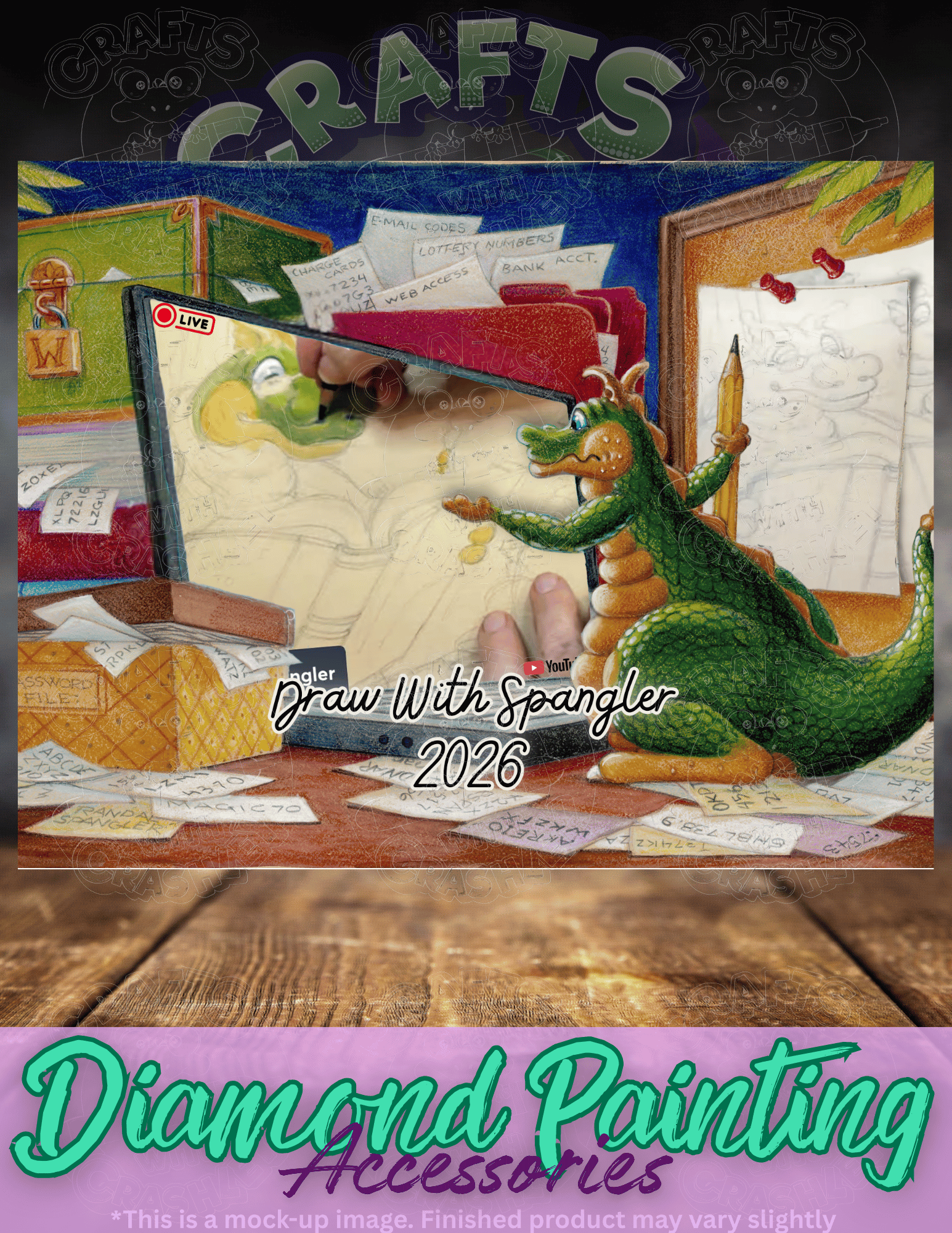 "Draw with Spangler 2026" by ©Randal Spangler Premium Accessories for ...