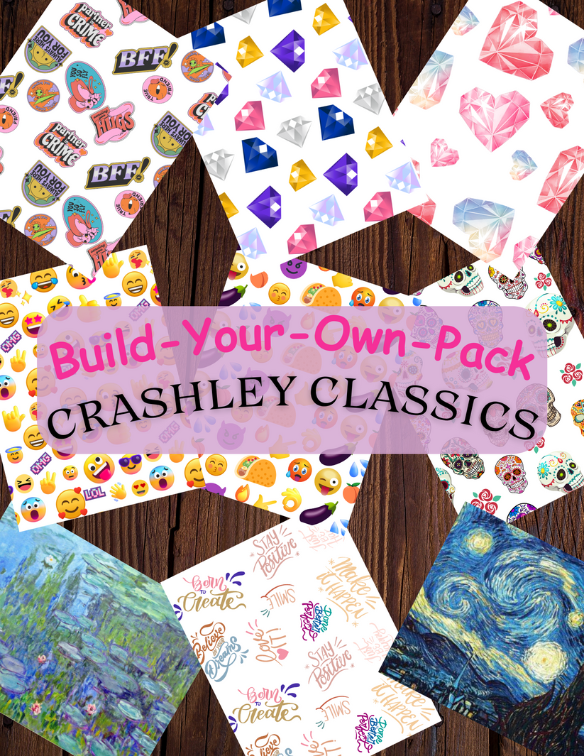 Crashley Classics Build Your Own Pack Premium Decorative Release Paper ...