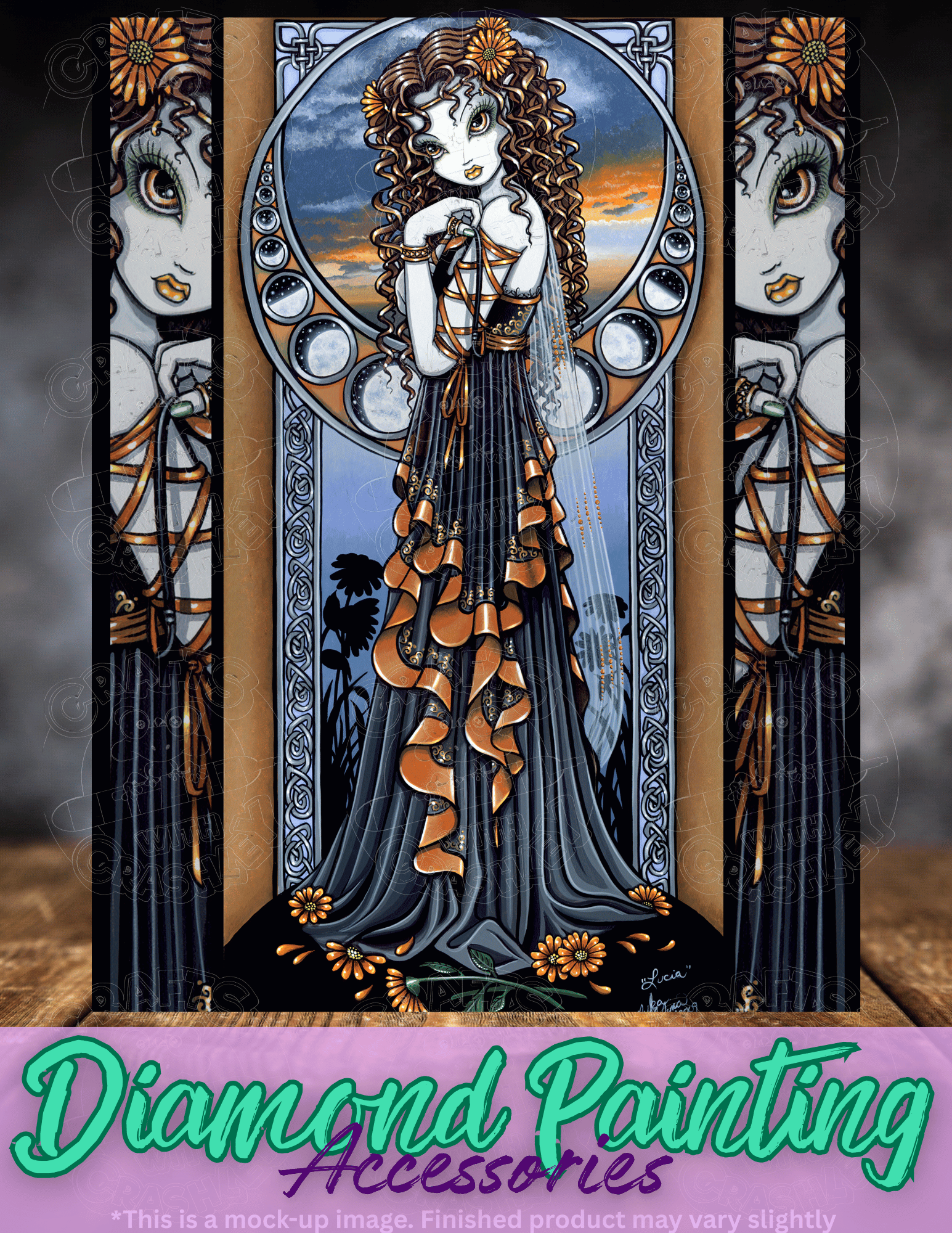 "Lucia" by ©Myka Jelina Premium Accessories for Diamond Painting ...