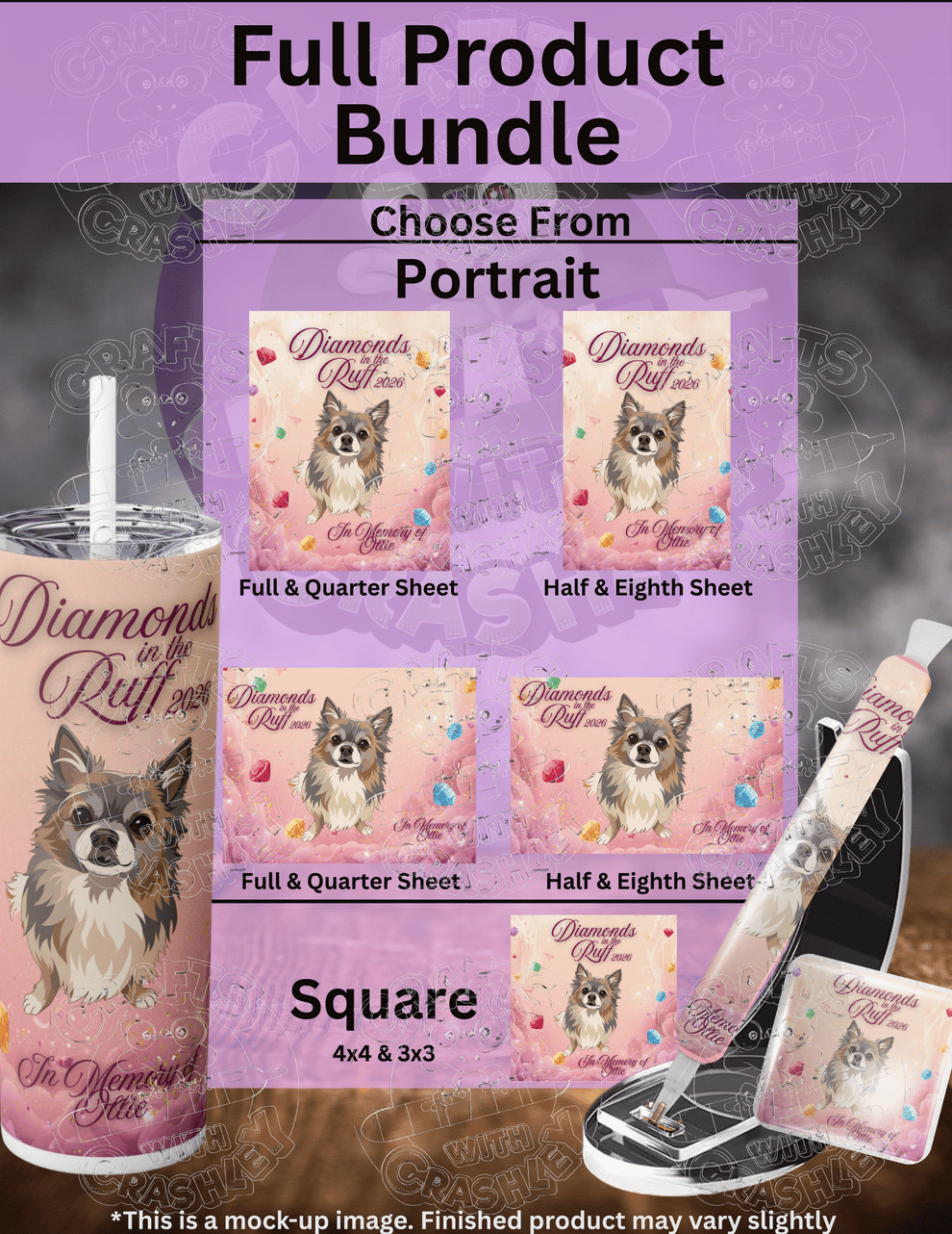 "Diamonds in the Ruff 2026" Premium Accessories for Diamond Painting ...