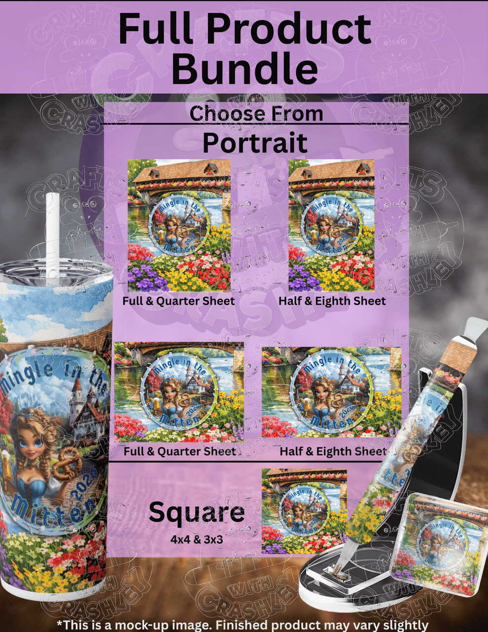 "Mingle in the Mitten 2026" Premium Accessories for Diamond Painting ...