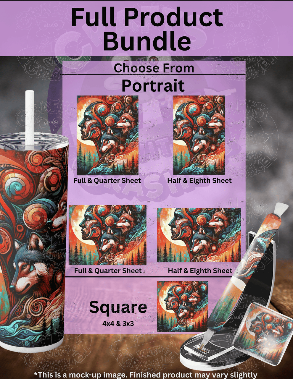 "Way of the Wolf" by ©Peggy Collins Premium Accessories for Diamond Pa ...