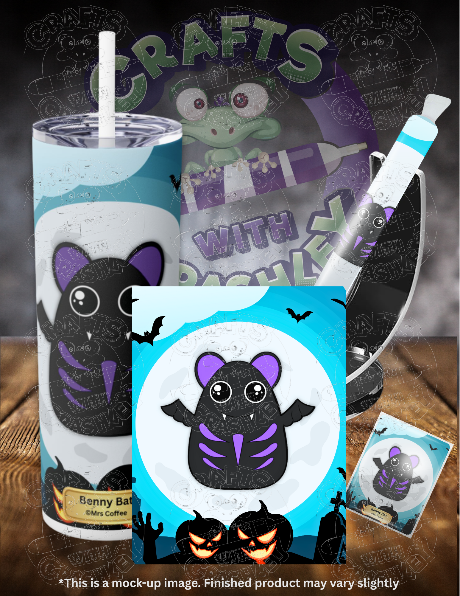 Product Bundle "Benny Bat" by ©Mrs Coffee – Crafts With Crashley