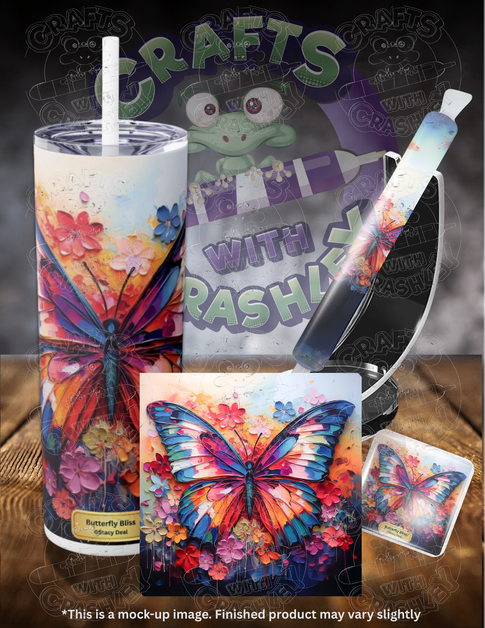 Product Bundle "Butterfly Bliss" by ©Stacy Deal – Crafts With Crashley