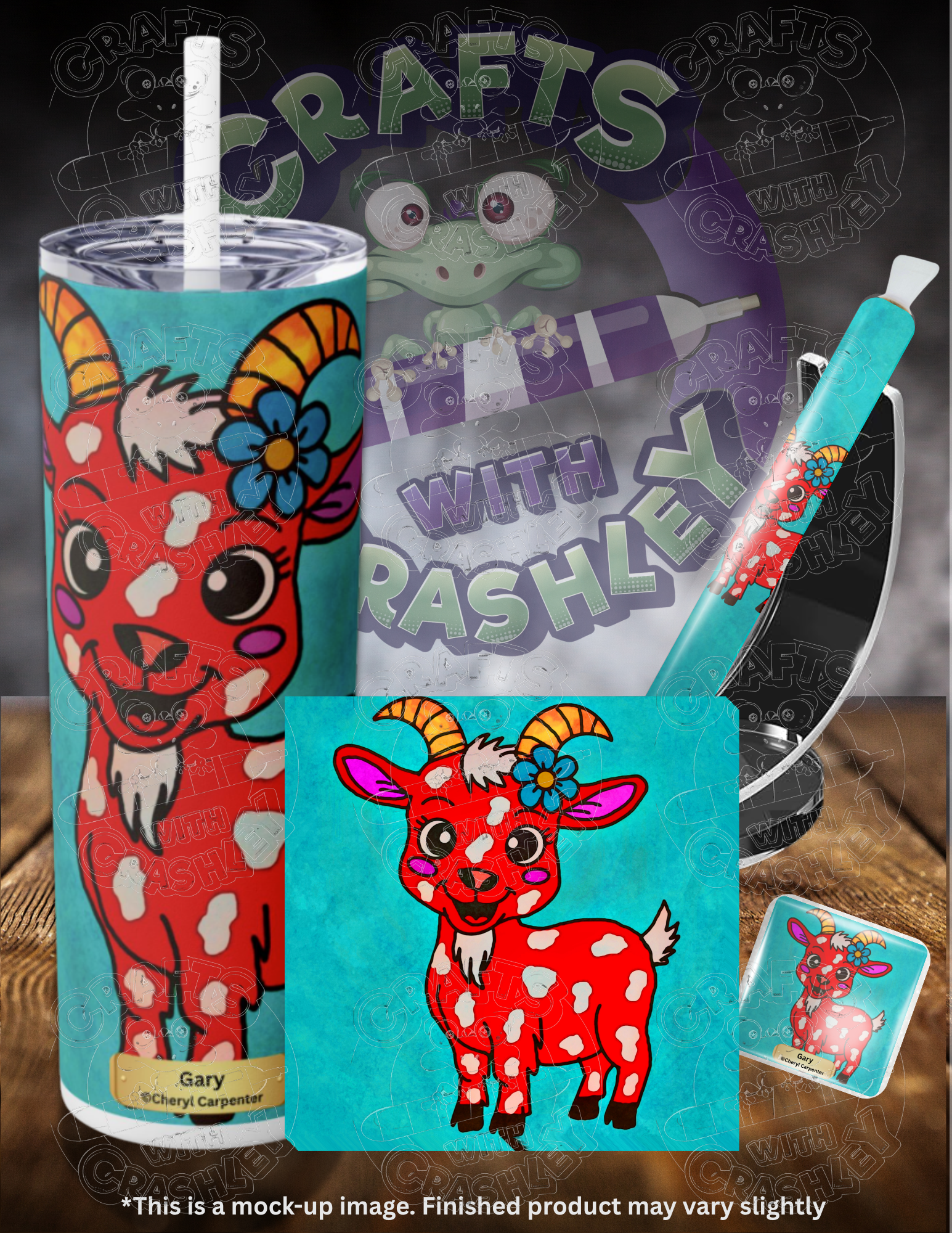 Product Bundle "Gary" by ©Cheryl Carpenter – Crafts With Crashley