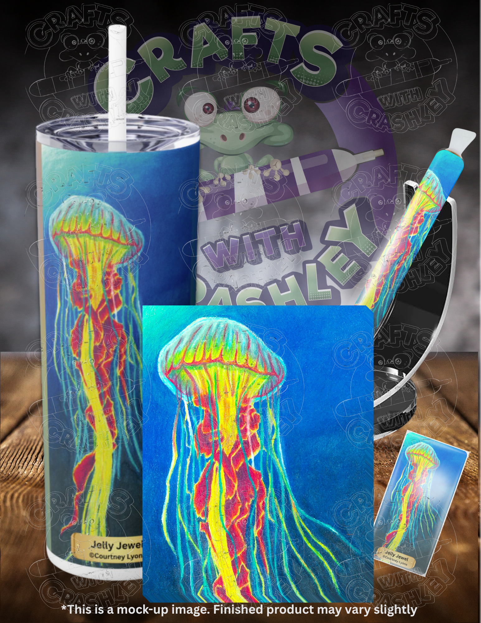 Product Bundle "Jelly Jewel" by ©Courtney Lyons – Crafts With Crashley