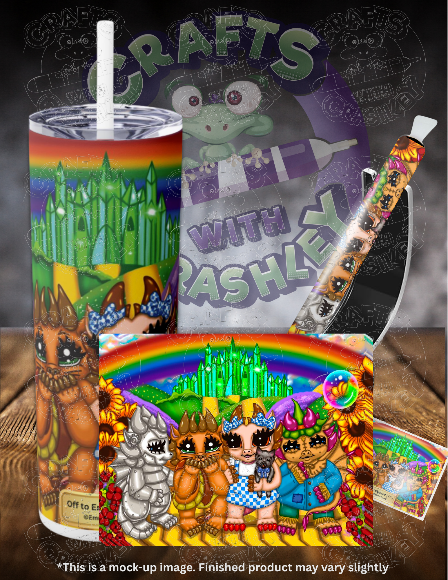 Product Bundle "Off to Emerald City" ©Emma Casey – Crafts With Crashley