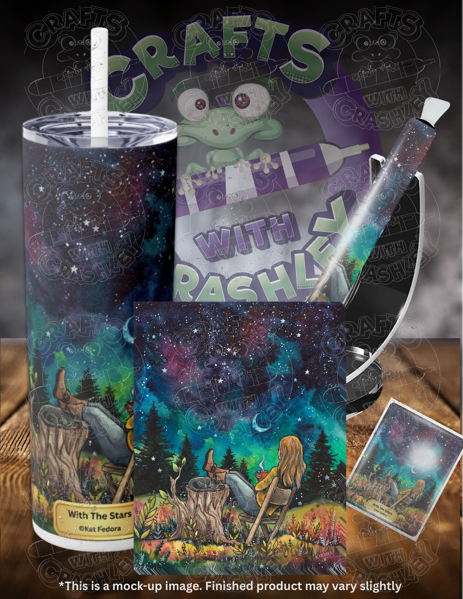 Product Bundle "With the Stars" by ©Kat Fedora – Crafts With Crashley