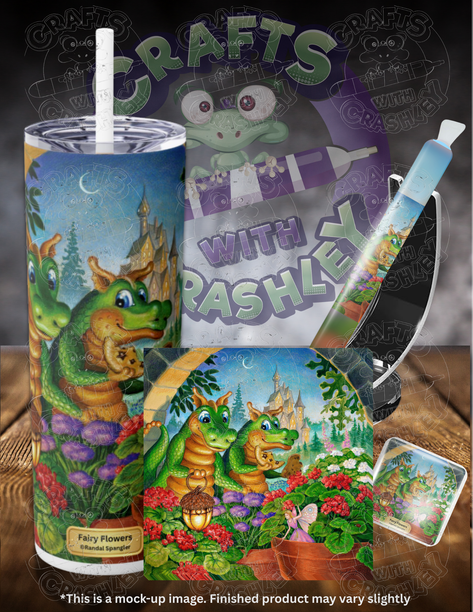 Product Bundle "Fairy Flowers" by ©Randal Spangler – Crafts With Crashley