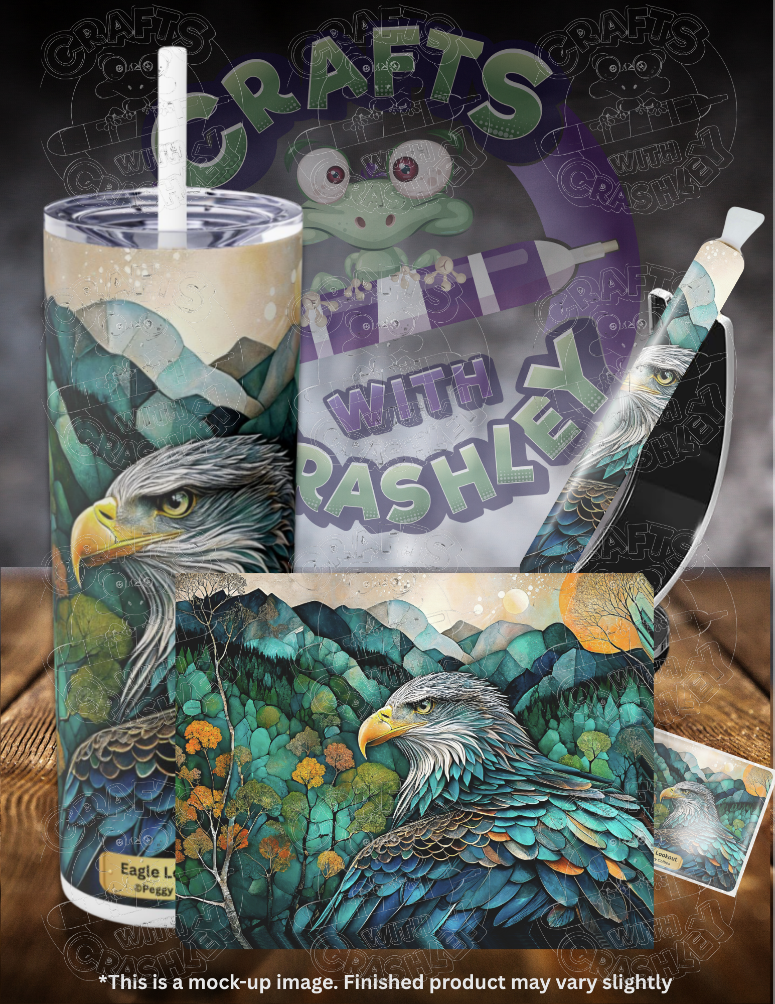 Product Bundle "Eagle Lookout" by ©Peggy Collins – Crafts With Crashley