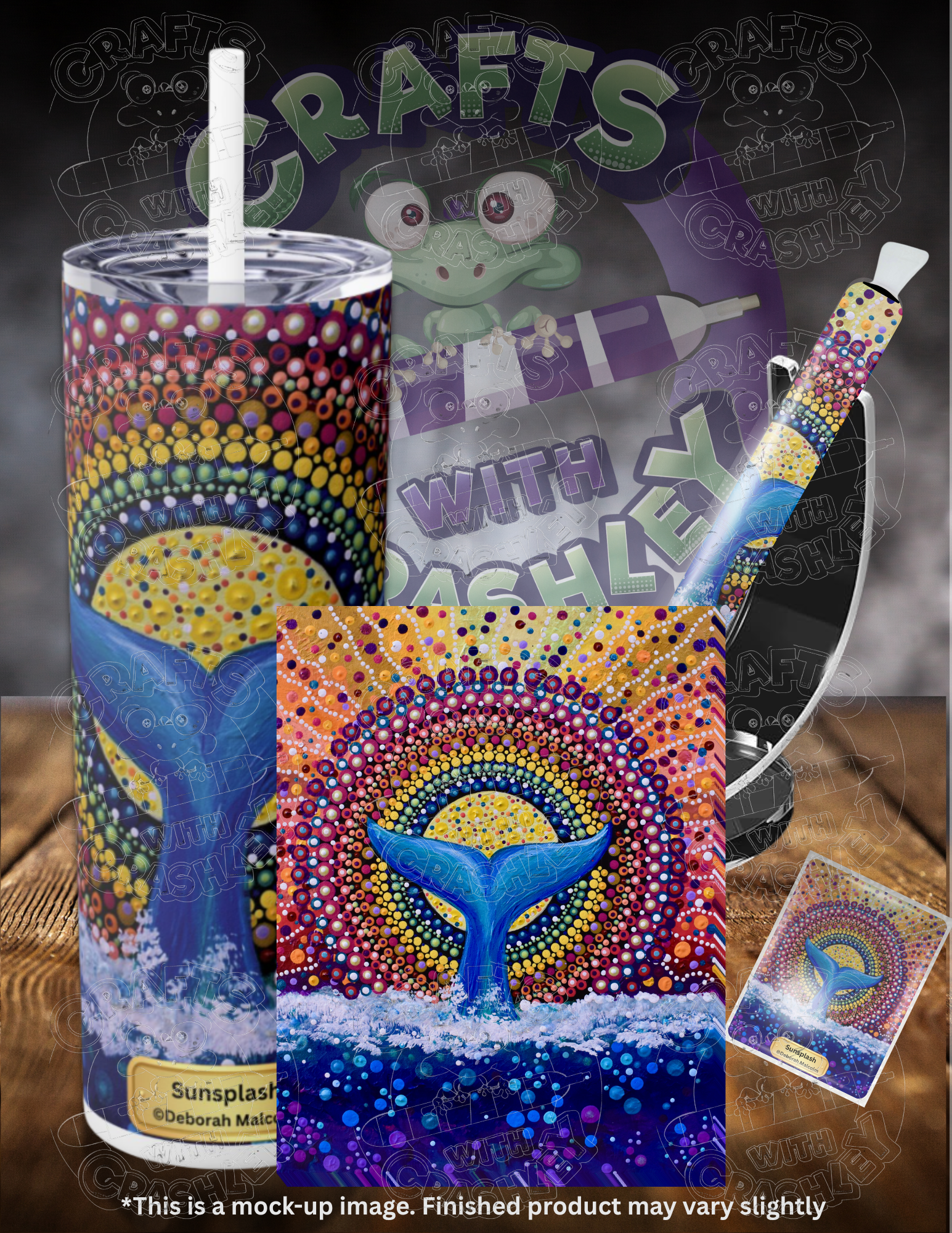 Product Bundle "Sunsplash" by ©Deborah Malcolm – Crafts With Crashley