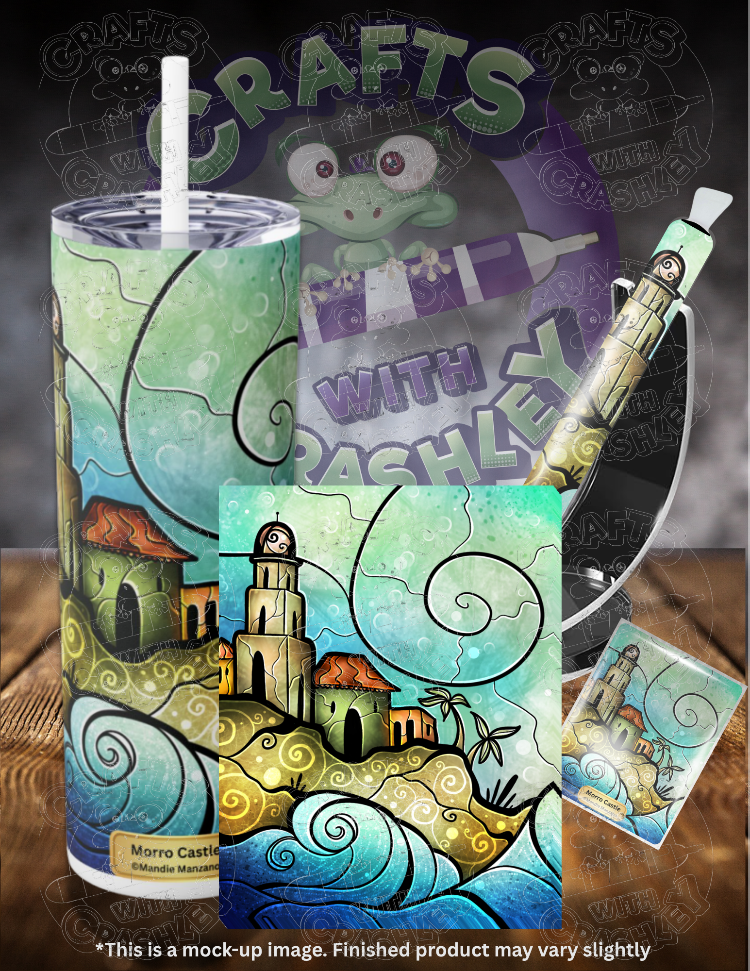 Product Bundle "Morro Castle" by ©Mandie Manzano – Crafts With Crashley