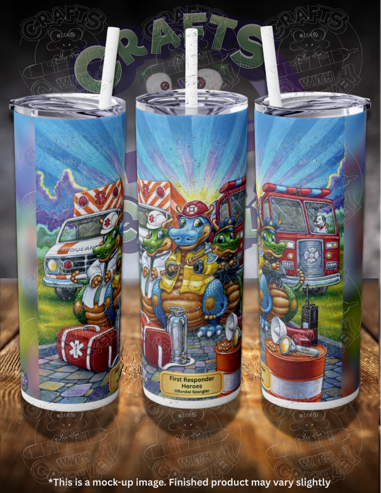 First Responder Heroes by ©Randal Spangler 20oz Skinny Tumbler – Crafts ...