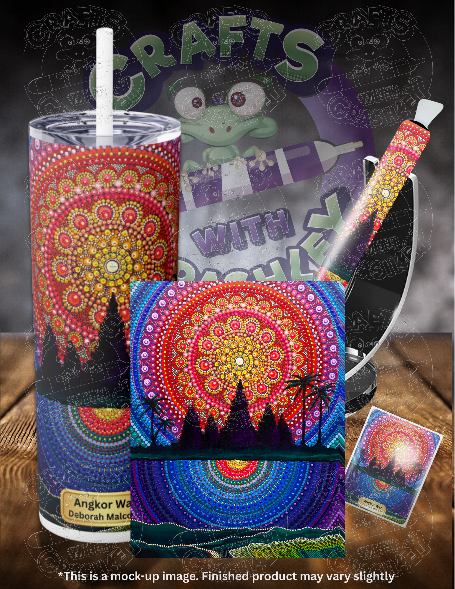 Product Bundle "Angkor Wat" by ©Deborah Malcolm – Crafts With Crashley