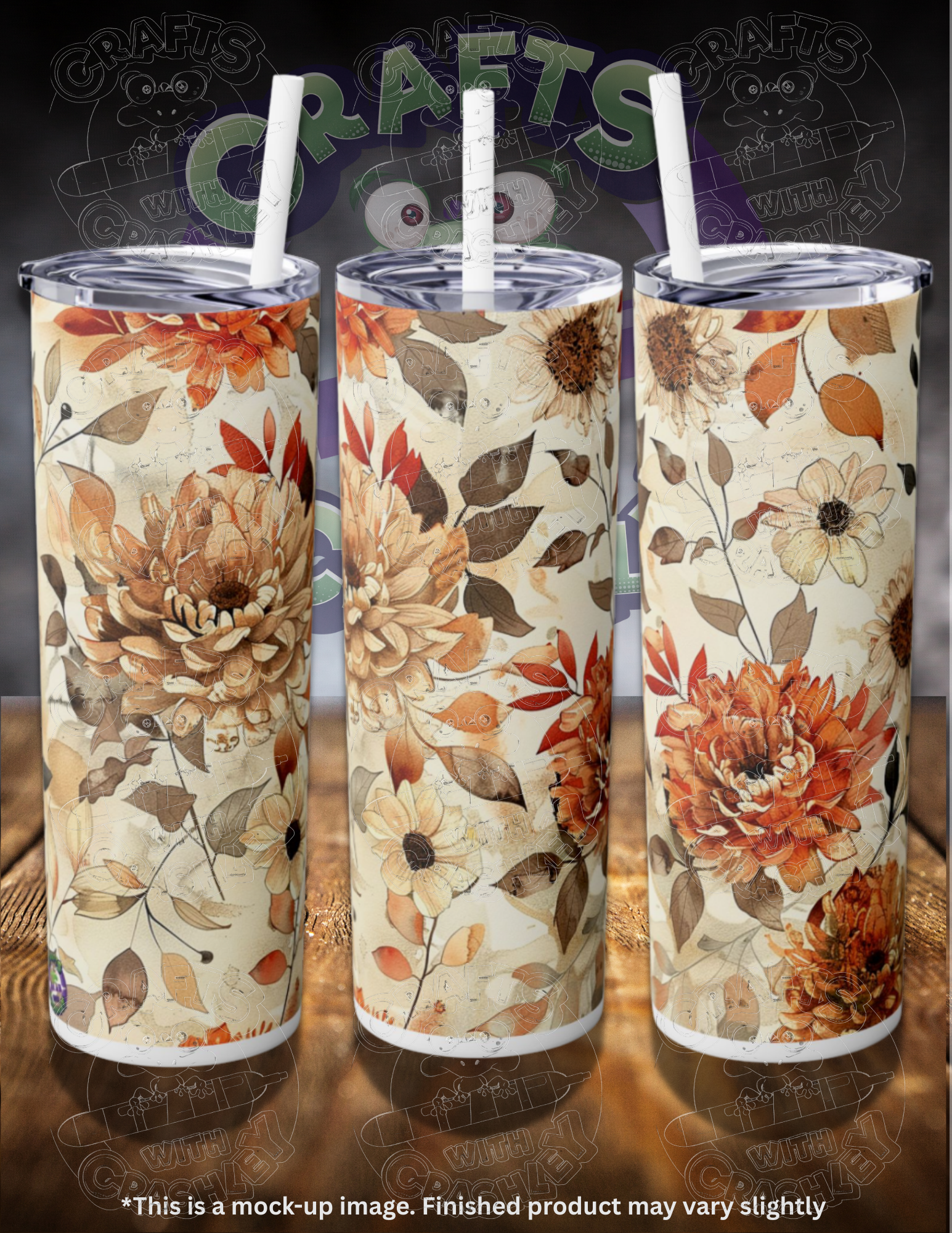 Autumn Beauty Skinny Tumbler – Crafts With Crashley