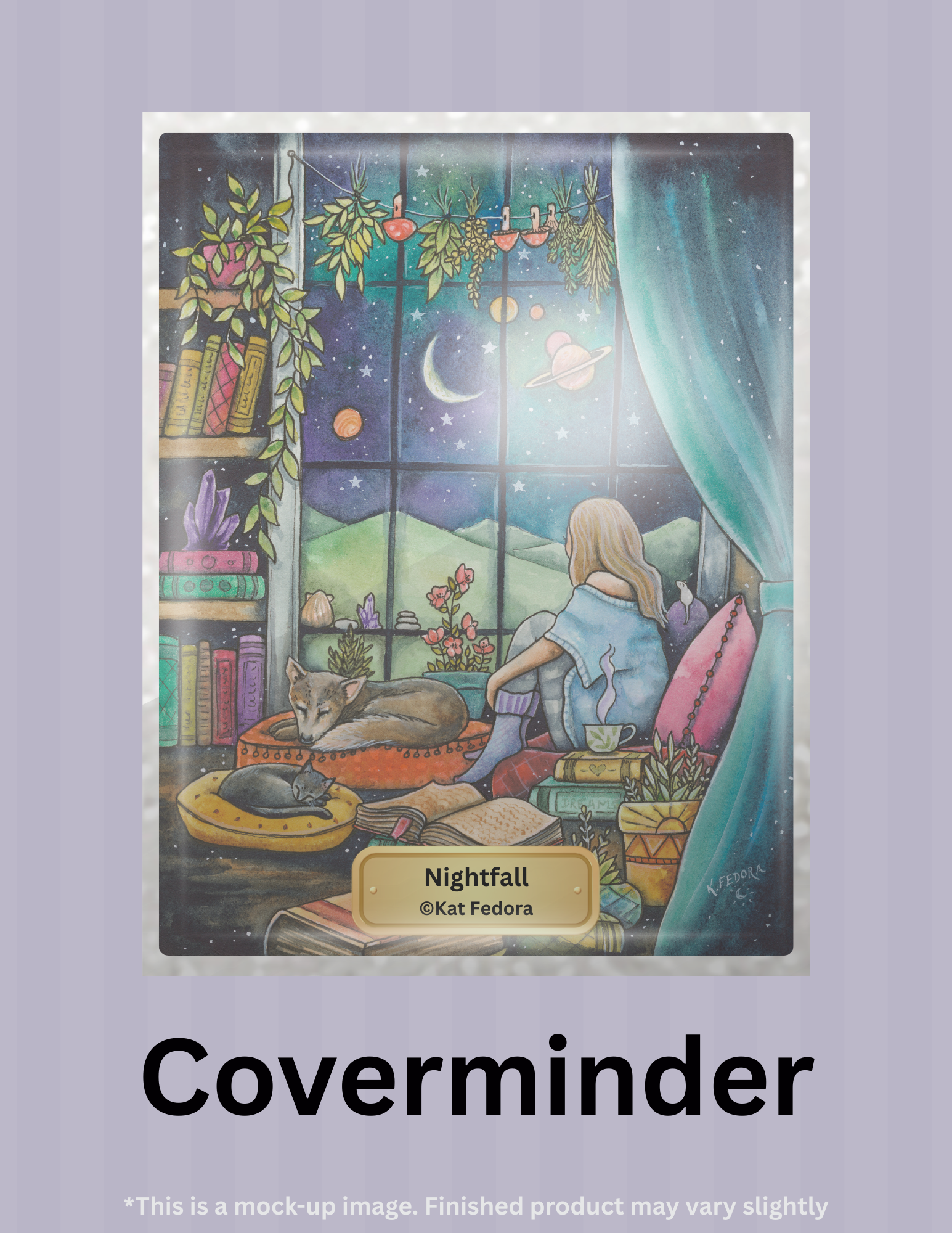 Nightfall by ©Kat Fedora Limited Edition Coverminder – Crafts With Crashley