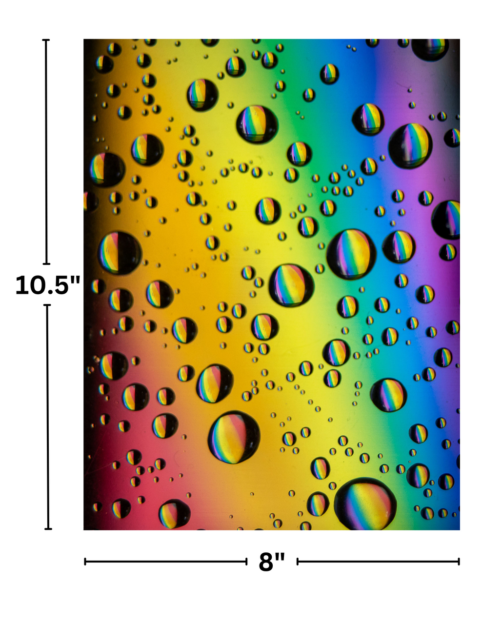 "Dewdrop Rainbow" by Kaleena Kollmeier Decorative Diamond Painting Rel ...