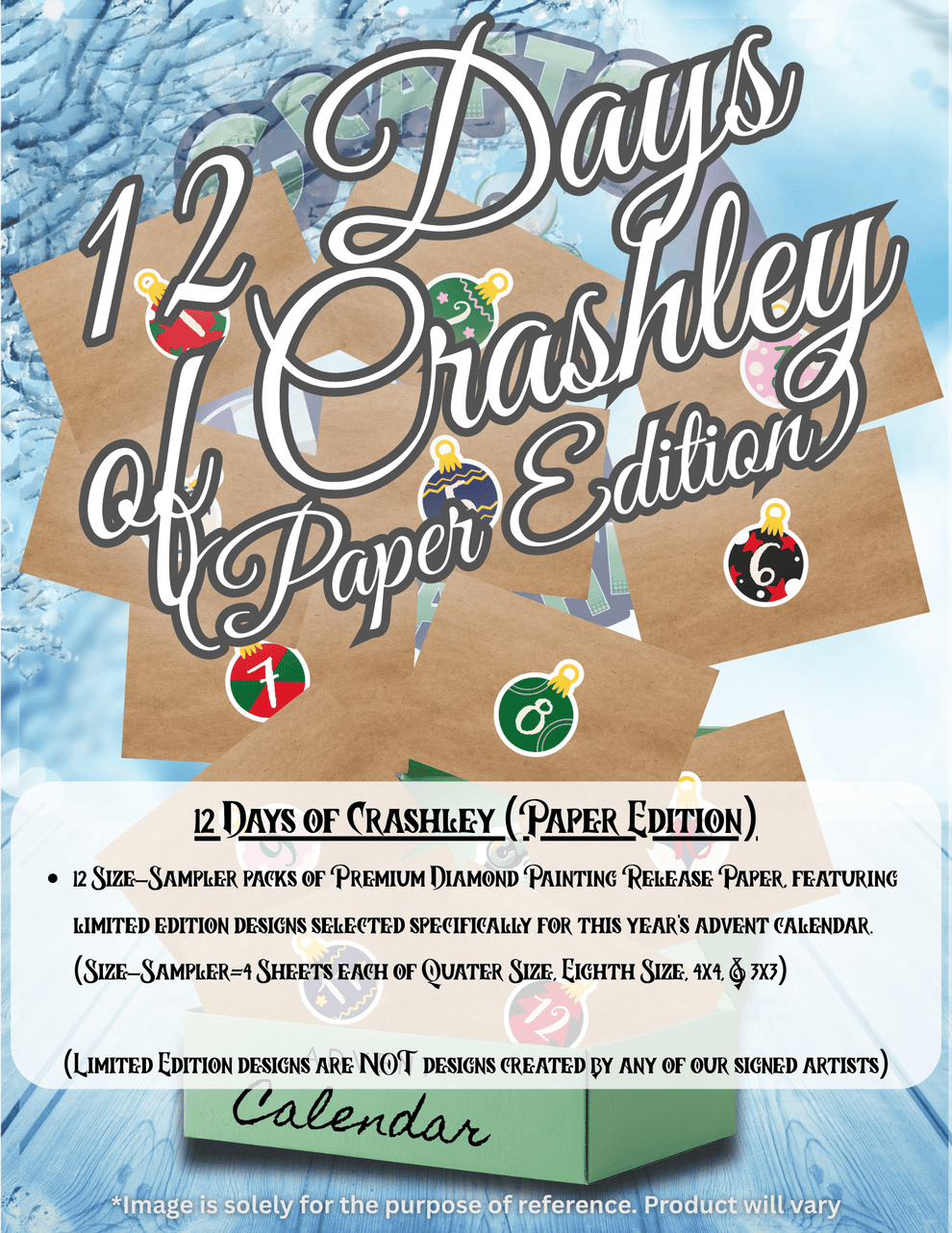 2025 Advent Calendar – Crafts With Crashley